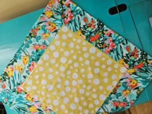 How to Sew Fabric Self-Binding Napkins - JMB Handmade
