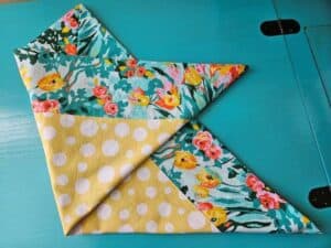 How to Sew Fabric Self-Binding Napkins - JMB Handmade