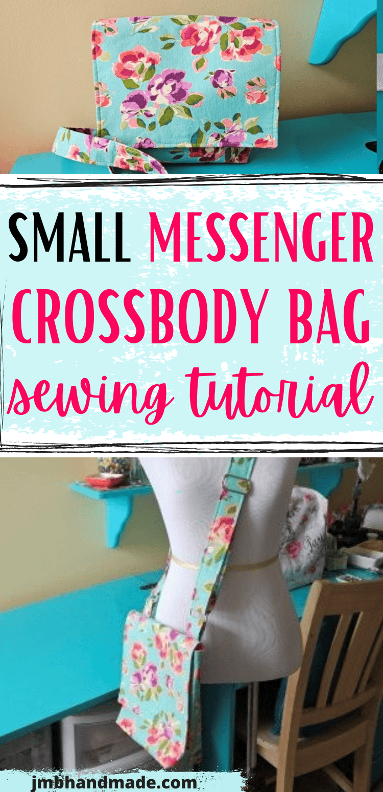 Small Messenger Crossbody Bag Sewing Pattern - JMB Handmade