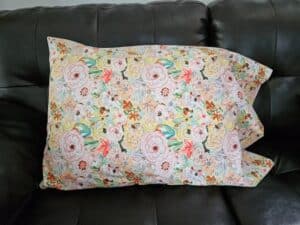 How to Sew a Standard Size Pillowcase - Sewing Pattern - JMB Handmade