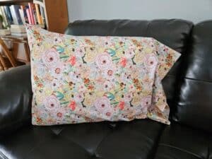 How to Sew a Standard Size Pillowcase - Sewing Pattern - JMB Handmade