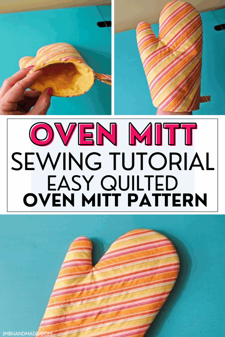 Quilted Oven Mitt Sewing Tutorial - JMB Handmade