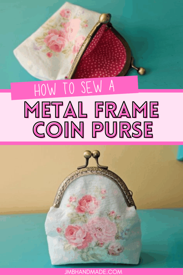 Metal Frame Coin Purse Sewing Tutorial - JMB Handmade